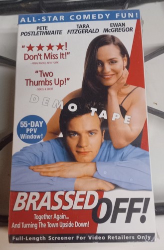 Brassed Off VHS *Promo Brand New: Factory Sealed | eBay