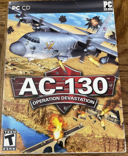 AC-130 Operation Devastation PC CD Rom Game | eBay