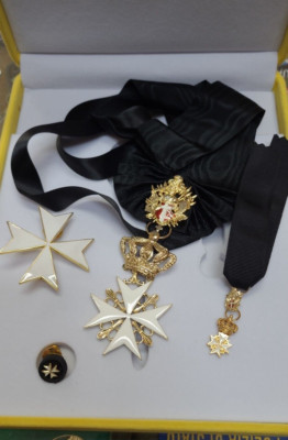 Complet Ordre De Malte Smom Commandeur De Justice Professeur De Vœux ...