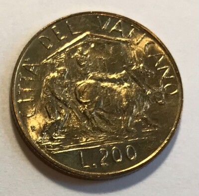 Vatican - 200 Lire Coin