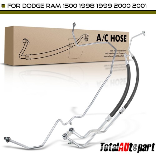2x A/C Suction & Discharge & Liquid Line Hose Assembly for Dodge Ram ...
