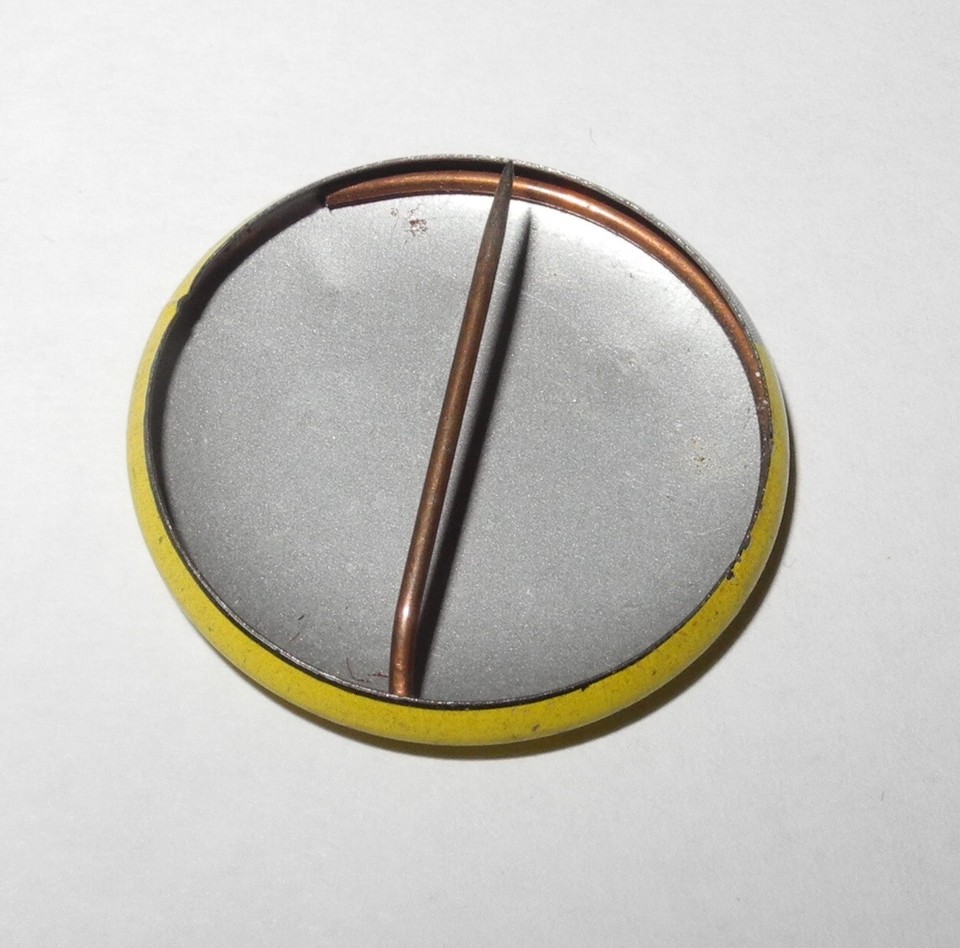1956 Topps Baseball Pin Coin Pinback Roy McMillan Cincinnati Reds NEAR ...