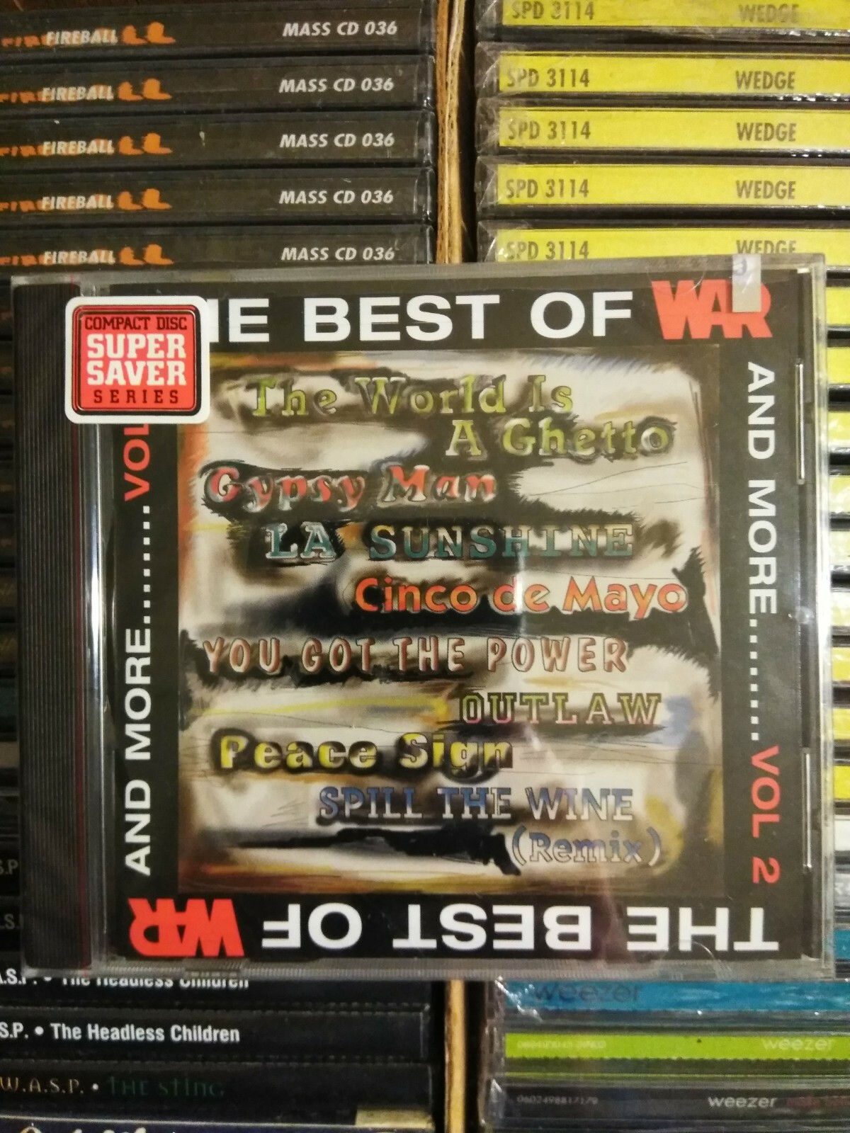 The Best of War and More, Vol. 2 by War (CD, Sep-1996, Rhino (Label ...