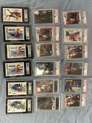 18 M. Jordan Graded Cards LOT PSA/SGC/Arena Club MJCollection | eBay