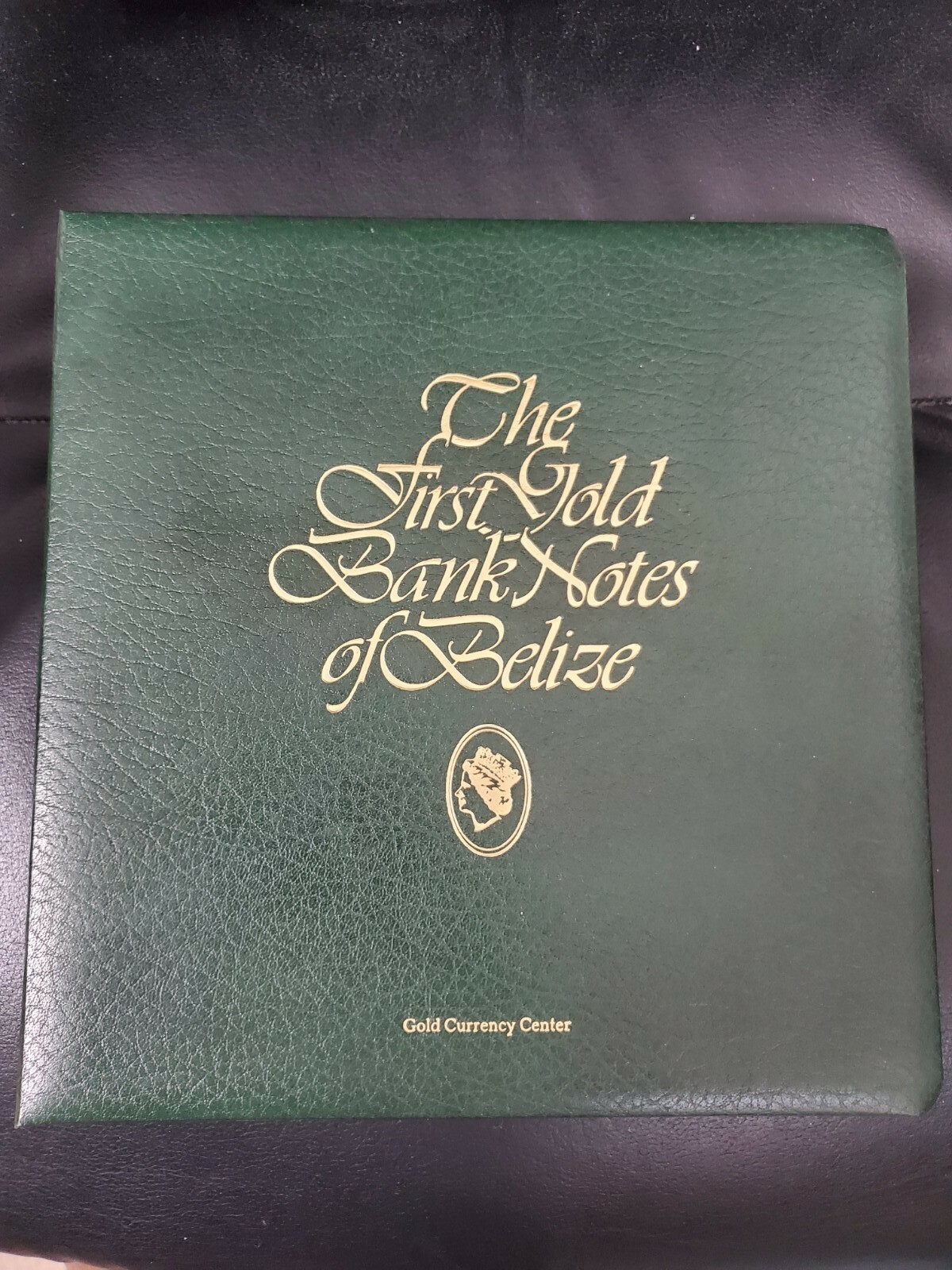 The First Gold Bank Notes of Belize 39 Gold Notes - 22kt gold covered ...