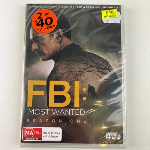 FBI: Most Wanted Season 1 DVD Set 4 Disc CBS Crime Drama Dick Wolf New ...