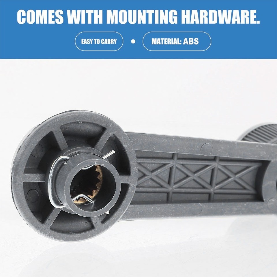 2 Pcs Window Crank Lever Handles Universal Vehicle Car Door Replacement ...