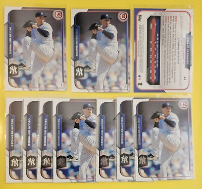 (10) 2015 Bowman #44 Dellin Betances Lot - New York Yankees | eBay