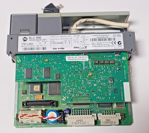 Allen-Bradley 1747-L552 SER C SLC 500 CPU Processor Unit 5/05 | eBay