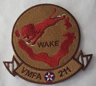 VMFA-211 Wake Island Avengers F-35B JSF Squadron Desert Chest Patch New ...