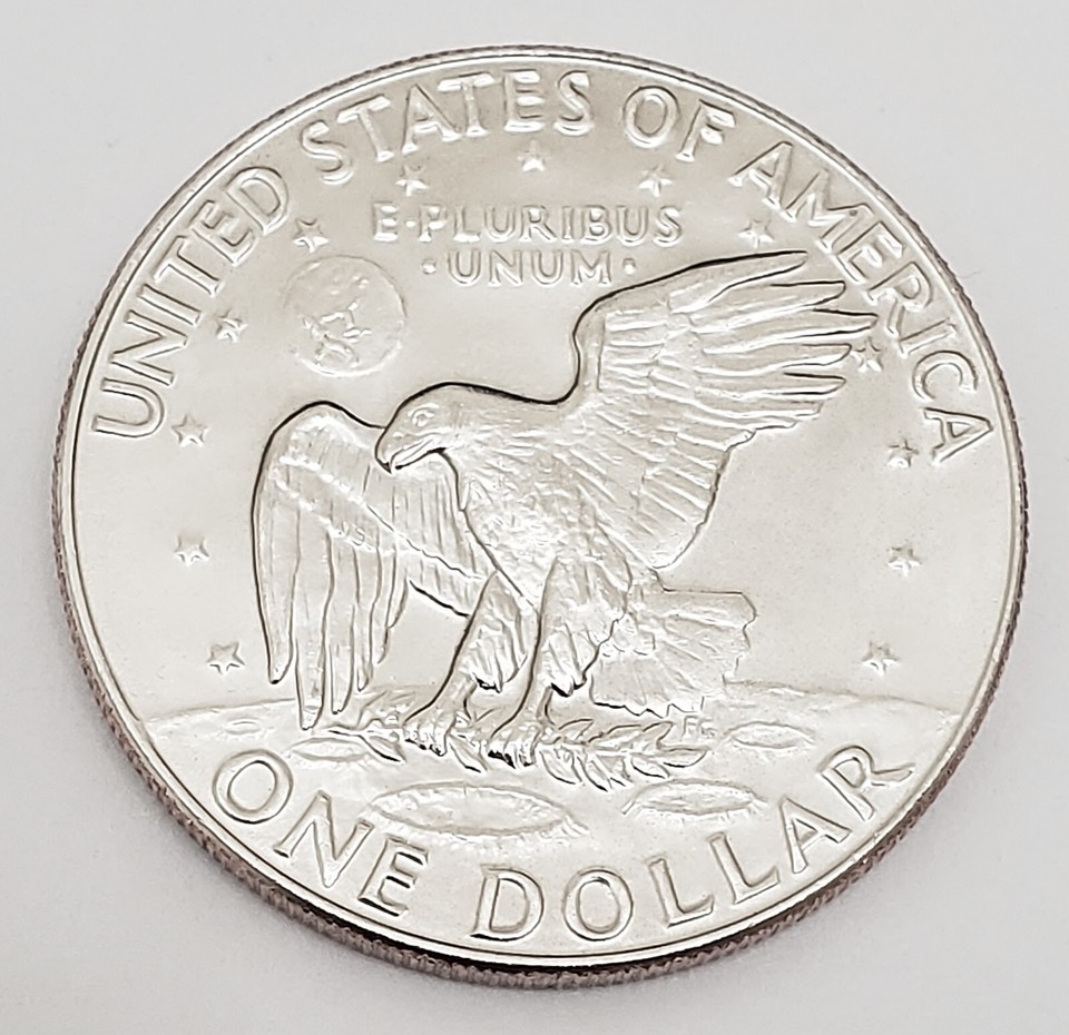 1972 D EISENHOWER DOLLAR COIN AVE CIRCULATED **FREE SHIPPING** | eBay