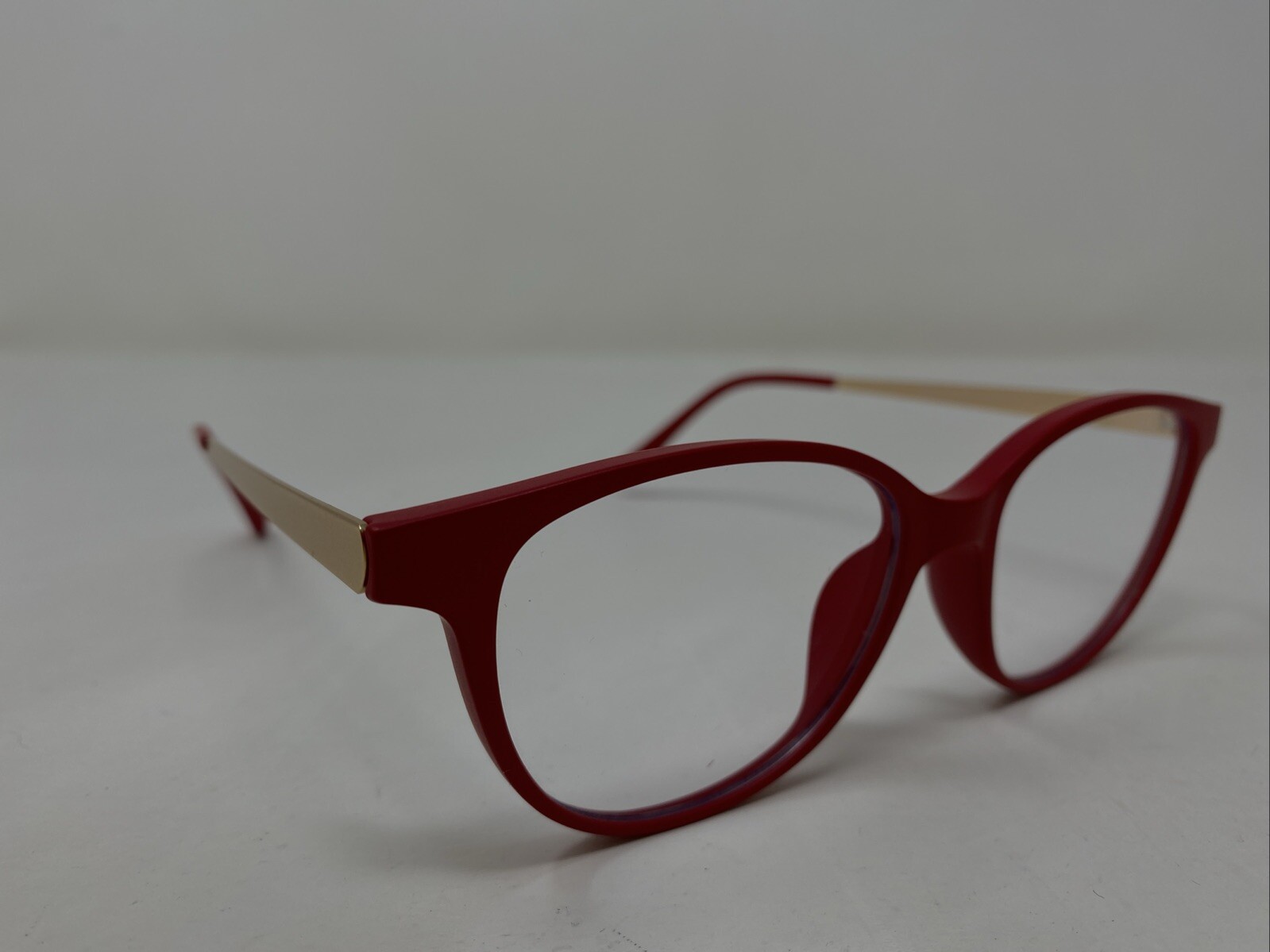 Eyebuydirect M5311 C2 50-16-147 Deep Red/Gold Full Rim Eyeglasses Frame ...