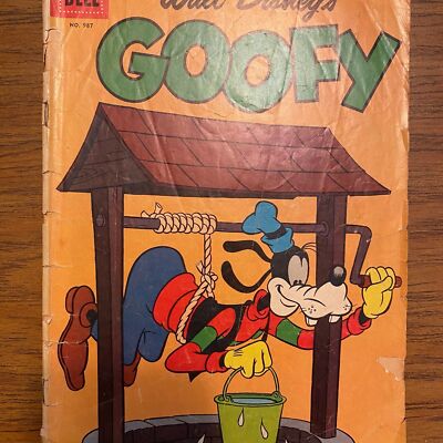Dell Comics Walt Disney's Goofy #987 (May-July 1959) | eBay