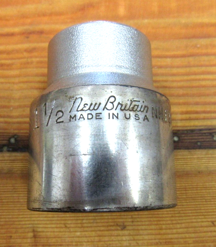 New Britain 3/4" Drive 1-1/2" " 12-Point Socket. NH1248 IN GOOD ...