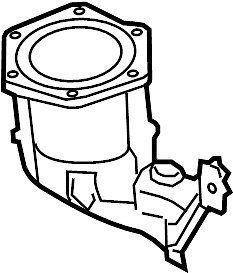 Nissan/INFINITI 208A2-3JG0A Catalytic Converter. THREE | eBay