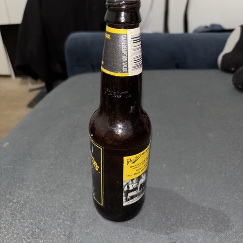 Three Stooges Larry top one beer bottle empty Panther Brewing 1998 | eBay