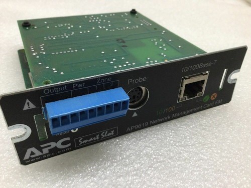 APC UPS 10/100 Network Management Card EM AP9619 | eBay