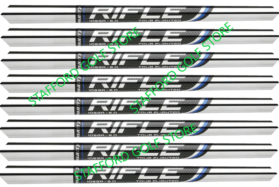 Project X Rifle Tour Flighted Steel Iron Shafts .370" Tip 105 Multiple ...
