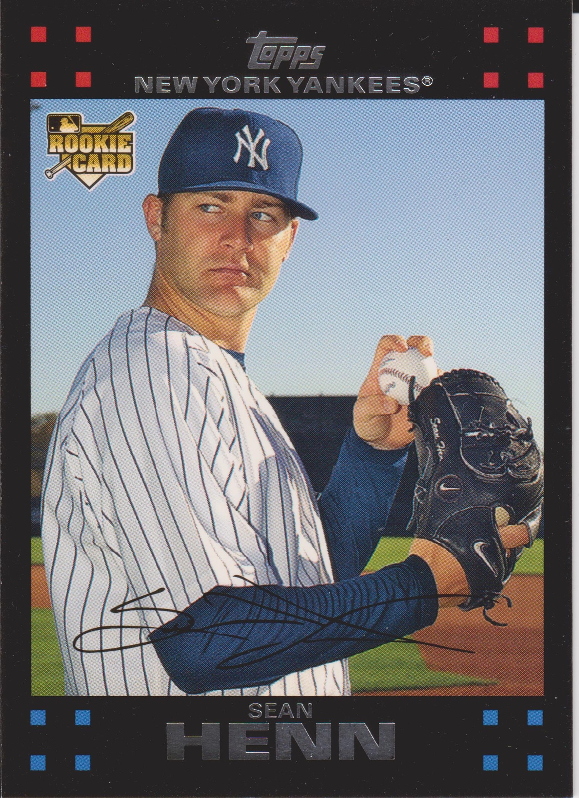 2007 Topps Sean Henn Rookie RC #642 New York Yankees Baseball Card | eBay