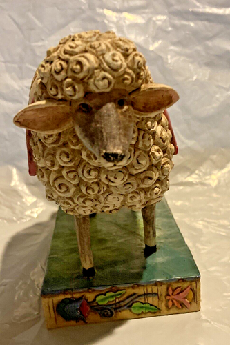 Vintage Jim Shore Sheep "Peace In The Valley" Quilt Heartwood Creek ...