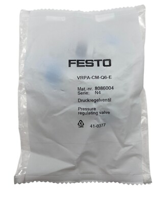 Valvola regolazione pressione Festo 8086004 (NUOVA) | eBay