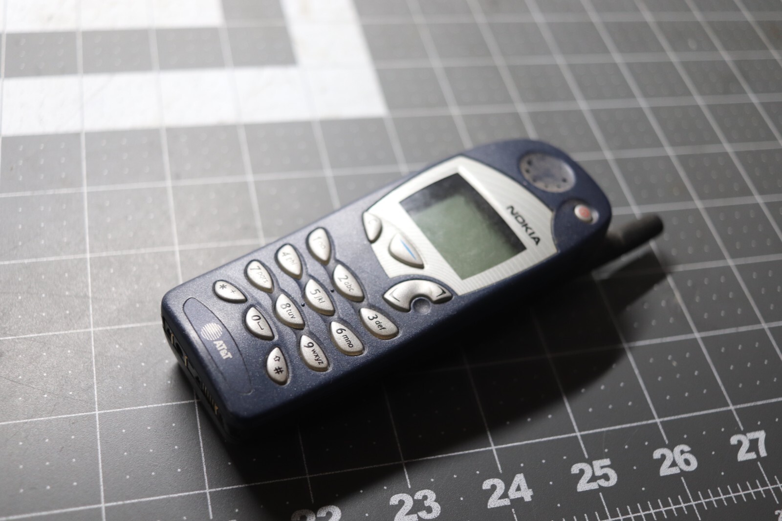 VINTAGE Nokia 5165 AT&T BLUE Cell Phone Y2K UNTESTED | eBay