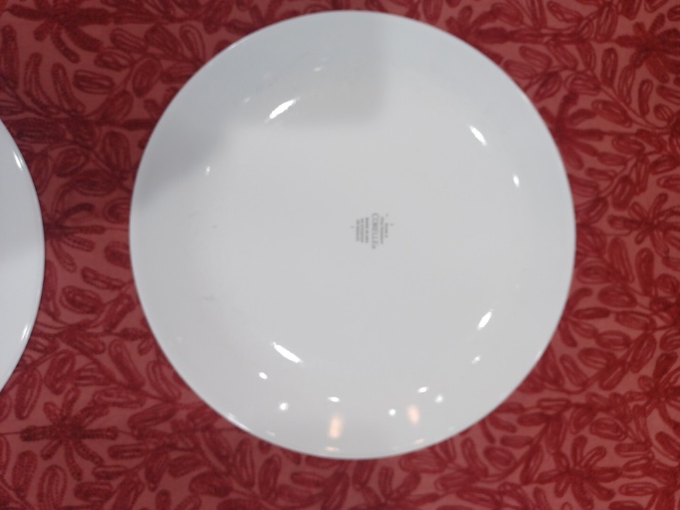 SET OF 6 CORNING CORELLE RED FLORAL 4, 10" DINNER PLATES 2, 8.5 Plates ...