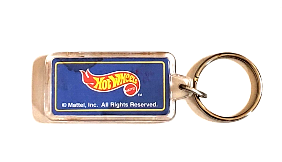 Mattel Hot Wheels Thrills And Spills Keychain Key Fob Toy Car Auto ...