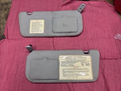 90-94 Eclipse Talon Laser Sun Visors Set of 2 dsm oem Mitsubishi Eagle ...
