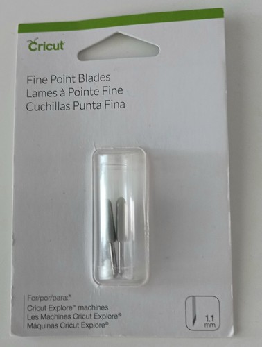 Cricut Fine Point Blades pack of 2 NEW 93573032240 | eBay