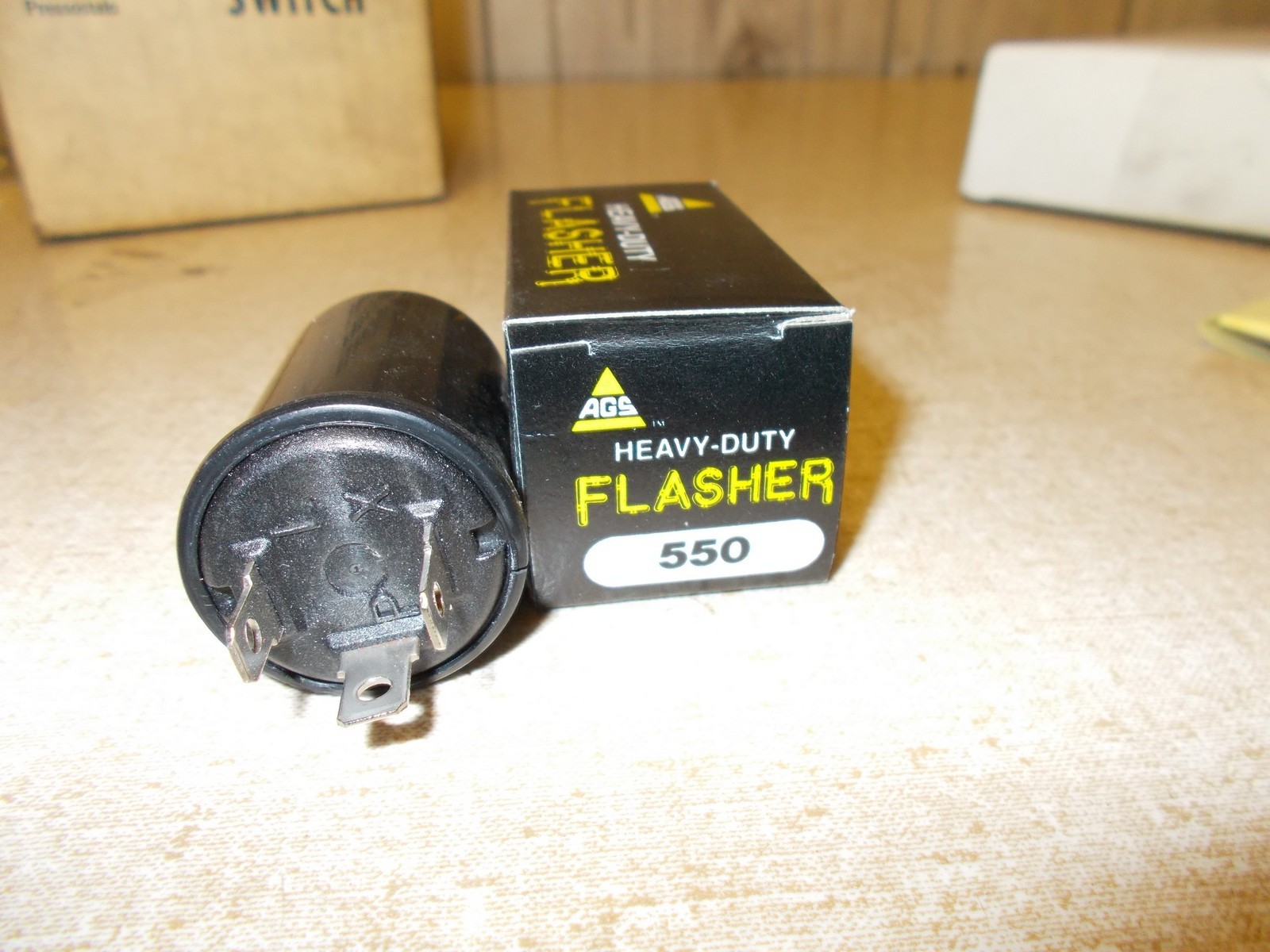NEW AGS Heavy Duty Flasher #550 12V 3-Terminal/Prong *FREE SHIPPING* | eBay