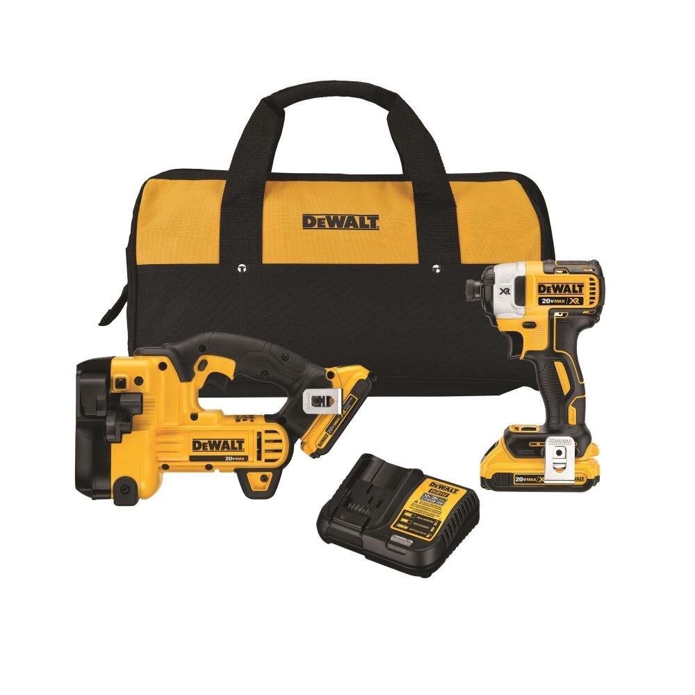 BNIB Dewalt DCK2350D2 Max Threaded Rod Cutter And Impact Driver Combo Kit
