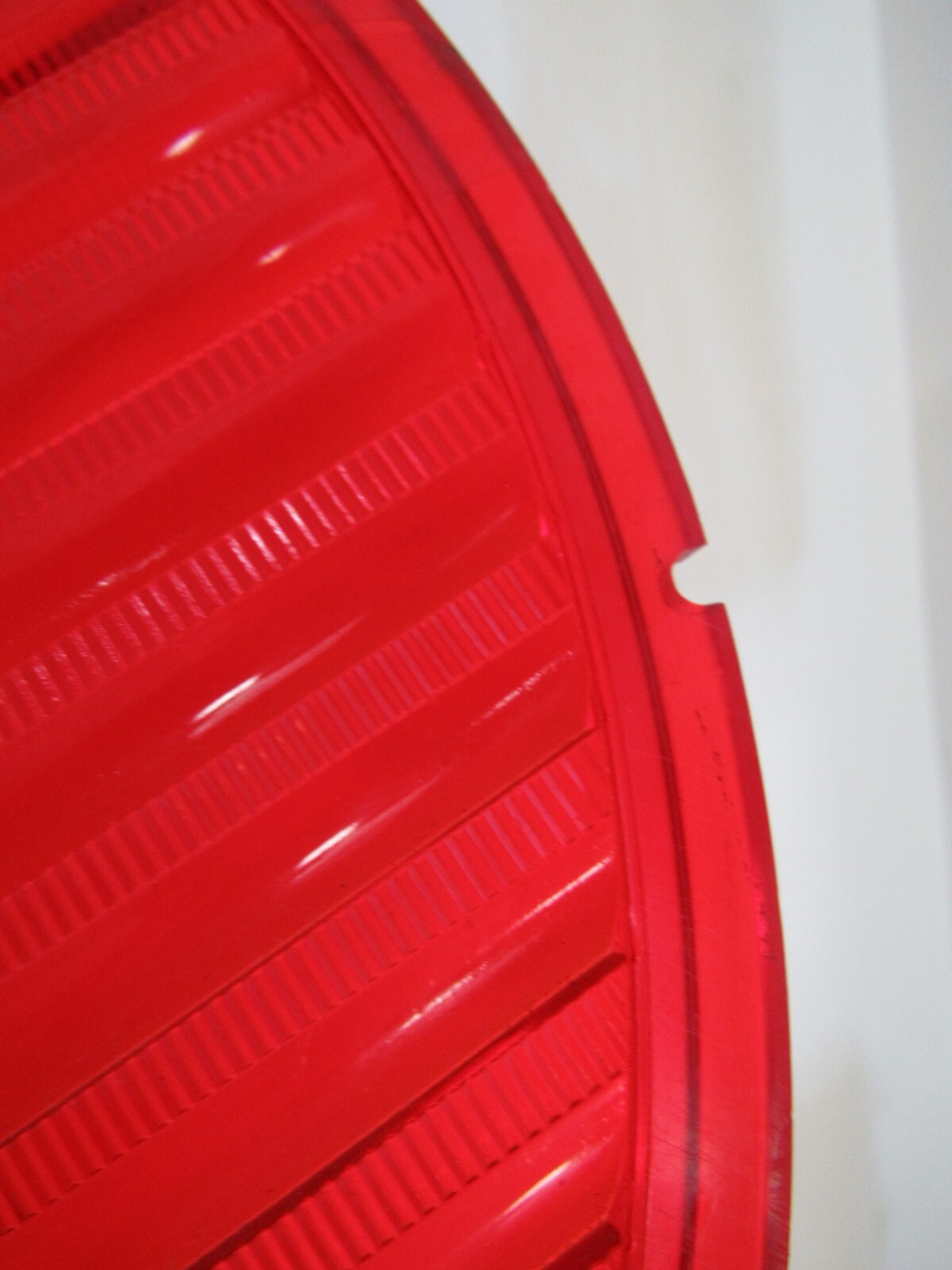 Vintage 12" (11 3/4") Traffic Stop Light Lens Amber - Red DIALIGHT | eBay