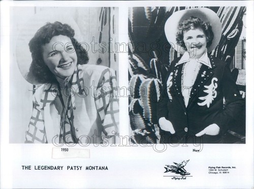 1996 Press Photo Country & Western Singer Patsy Montana | eBay UK