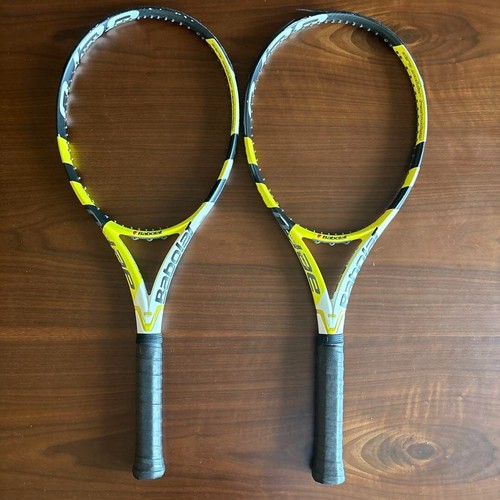 2 Racquets!! Babolat aero pro drive Tennis Racquet - Grip G2 & G3 | eBay