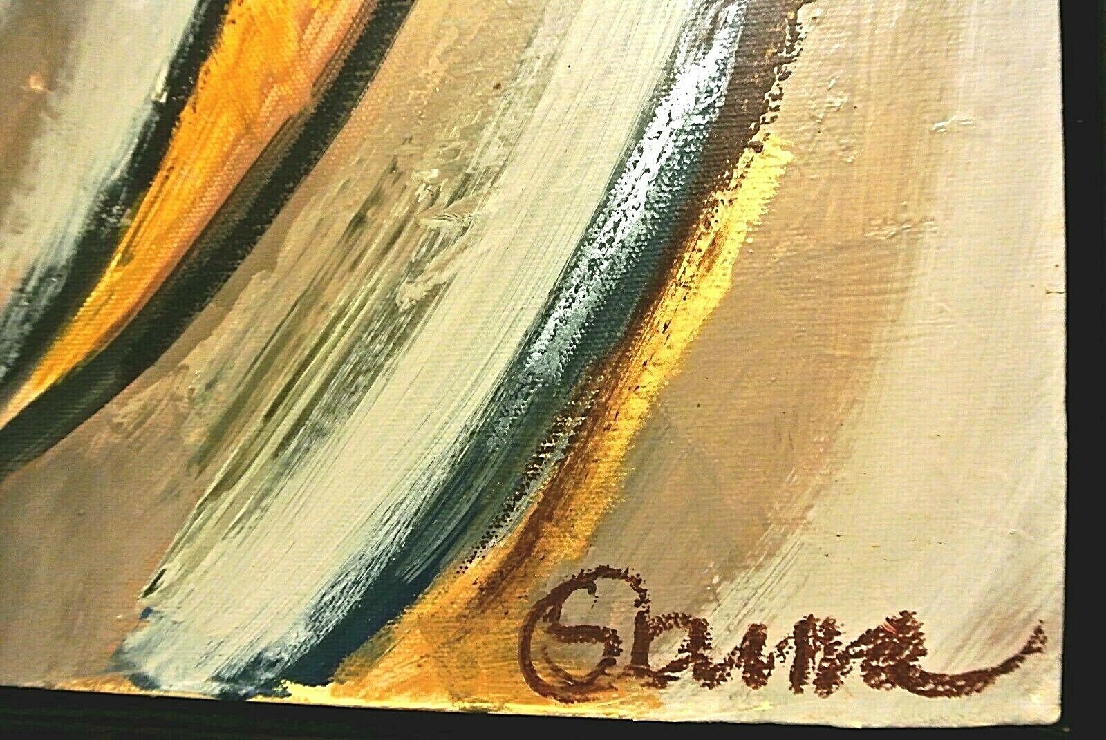 Ofer Samra-"Where Is My Food?"-Framed Orig Oil Painting/Canvas/Hand ...