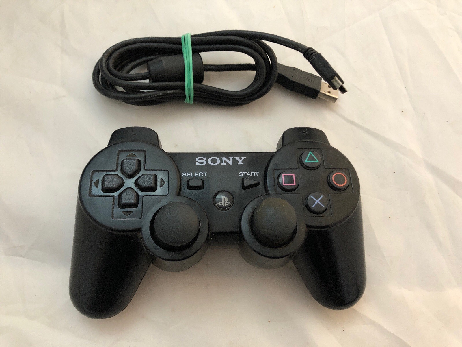 Sony PS3 PlayStation 3 FAT 80GB Black Console / Tested Working : 10 ...