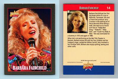 Barbara Fairchild #14 Branson On Stage 1992 NAC Trading Card | eBay