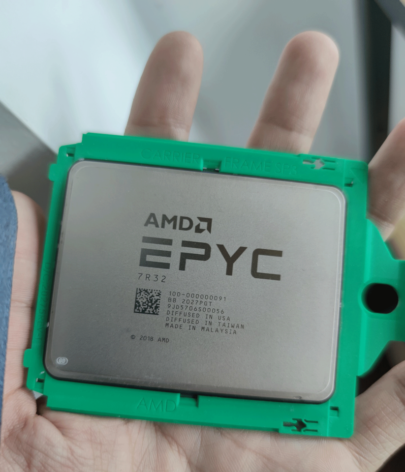 (No lock) AMD epyc Rome 7r12 7r32 7702 7742 7H12 7V12 7B12 CPU ...