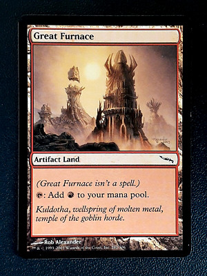 GREAT FURNACE 2003 MAGIC THE GATHERING MIRRODIN #282 NM+ 68420 | eBay