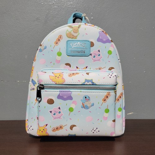 🔥 Loungefly Pokemon Japanese Deserts Treats Mini Backpack Eevee Ditto ...