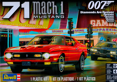 Revell 1/25 1971 Ford Mustang Mach 1 Plastic Model Kit 14555 | eBay