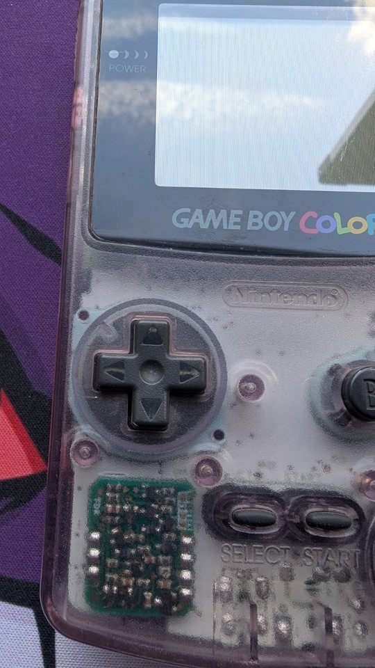 Nintendo Gameboy Color Atomic Transparent Purple Console | eBay UK
