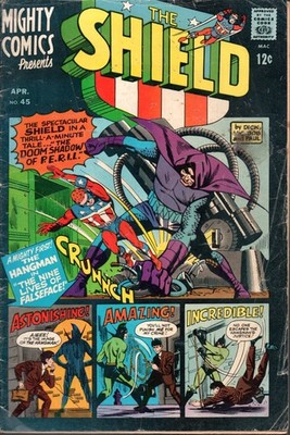 ARCHIE COMICS MIGHTY COMICS THE SHIELD #45 (1967) 1ST PRINT VG | eBay