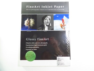 Hahnemuhle Photo Rag Baryta, 350 gsm, 11"x17", 25 Sheets, Fine Art ...