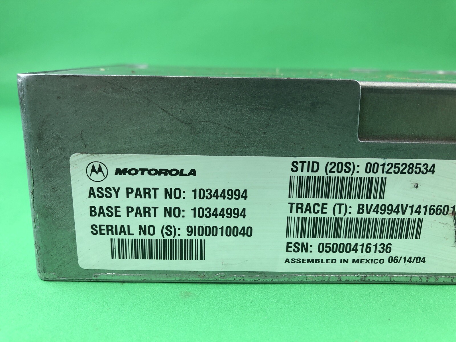 2005 Cadillac CTS Motorola Computer Module OnStar ECM 10344994 | eBay