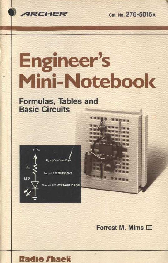 Forrest Mims, RadioShack Engineer's Mini Notebooks Learning Books CD ...