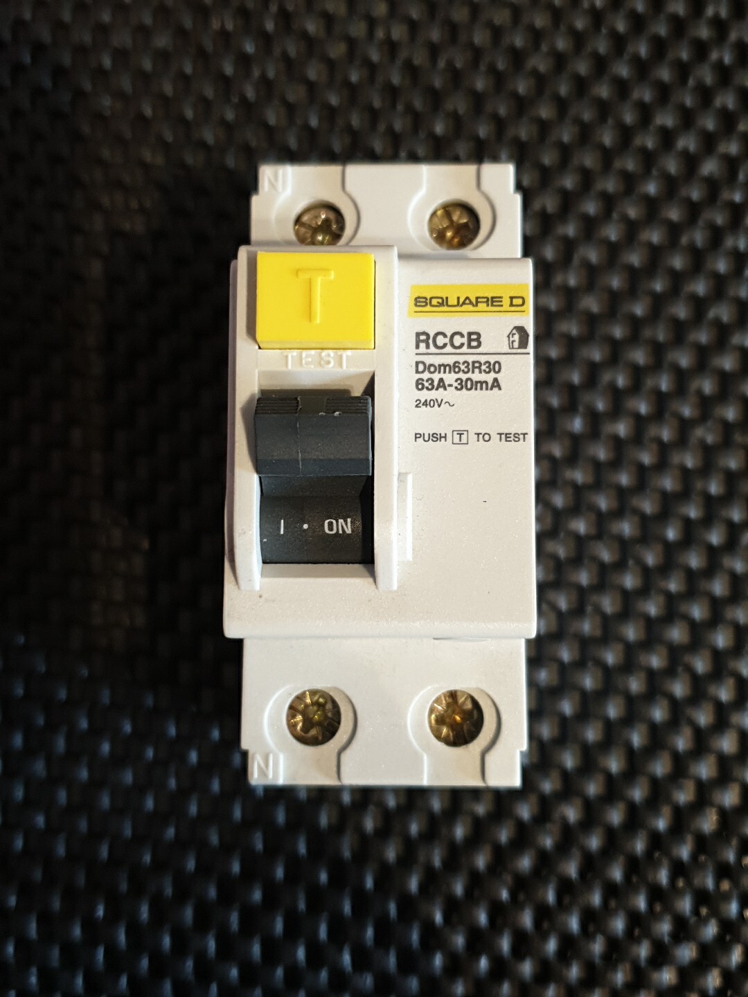 Square D RCD RCCB 63a Amp Circuit Breaker DOM63R30 for sale online ...