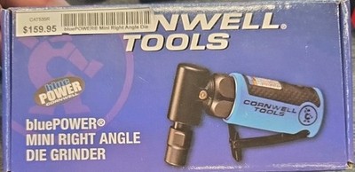 Cornwell Mini Right Angle Die Grinder - CAT535R BLUE NEVER USED FREE ...