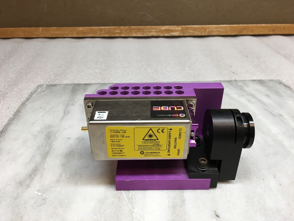 Coherent Cube CUBE 405-50 1174298 Laser Diode System 405nm 50mW Head ...